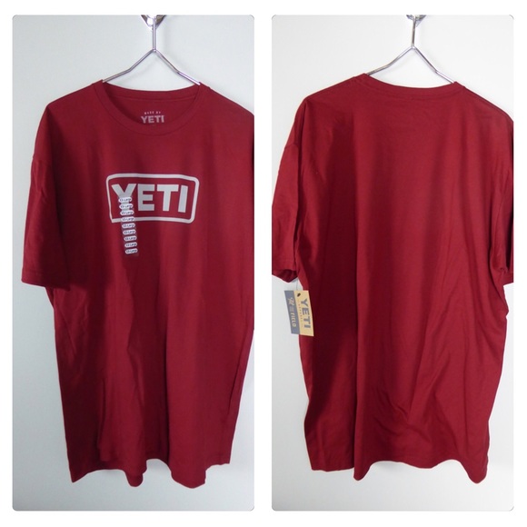 Yeti | Shirts | Yeti Coolers Logo Badge Shirt Set 2 Cotton Tshirt ...